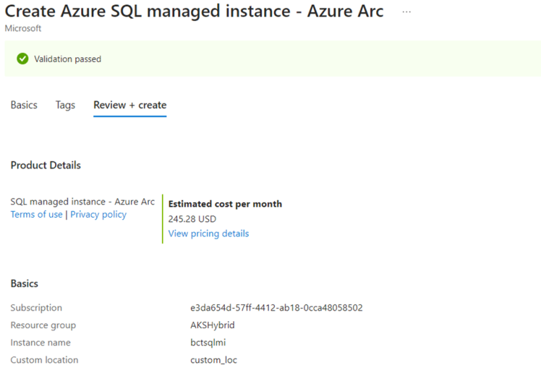Deploy a SQL Managed Instance enabled by Azure Arc – Part 2
